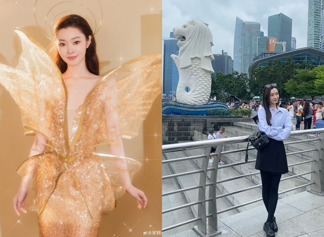 Chinese stars Dylan Wang, Song Yi and Lin Yi spotted in Singapore ahead of award ceremony at MBS ...
